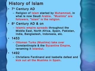 Muslim art, architecture and design, mosques and palaces | PPT