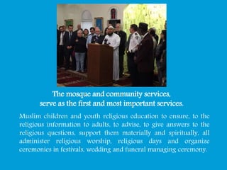 Muslim association services Florida | Turkish mosque Miami | PPTX