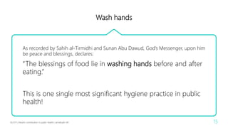 Muslim contribution to public health | PPTX