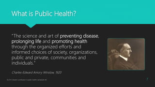 Muslim contribution to public health | PPTX
