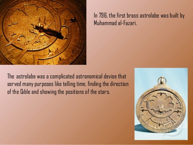 Islamic Astronomy Inventions