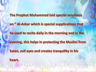 Muslim daily supplication | PPTX | Islam | Religion & Spirituality