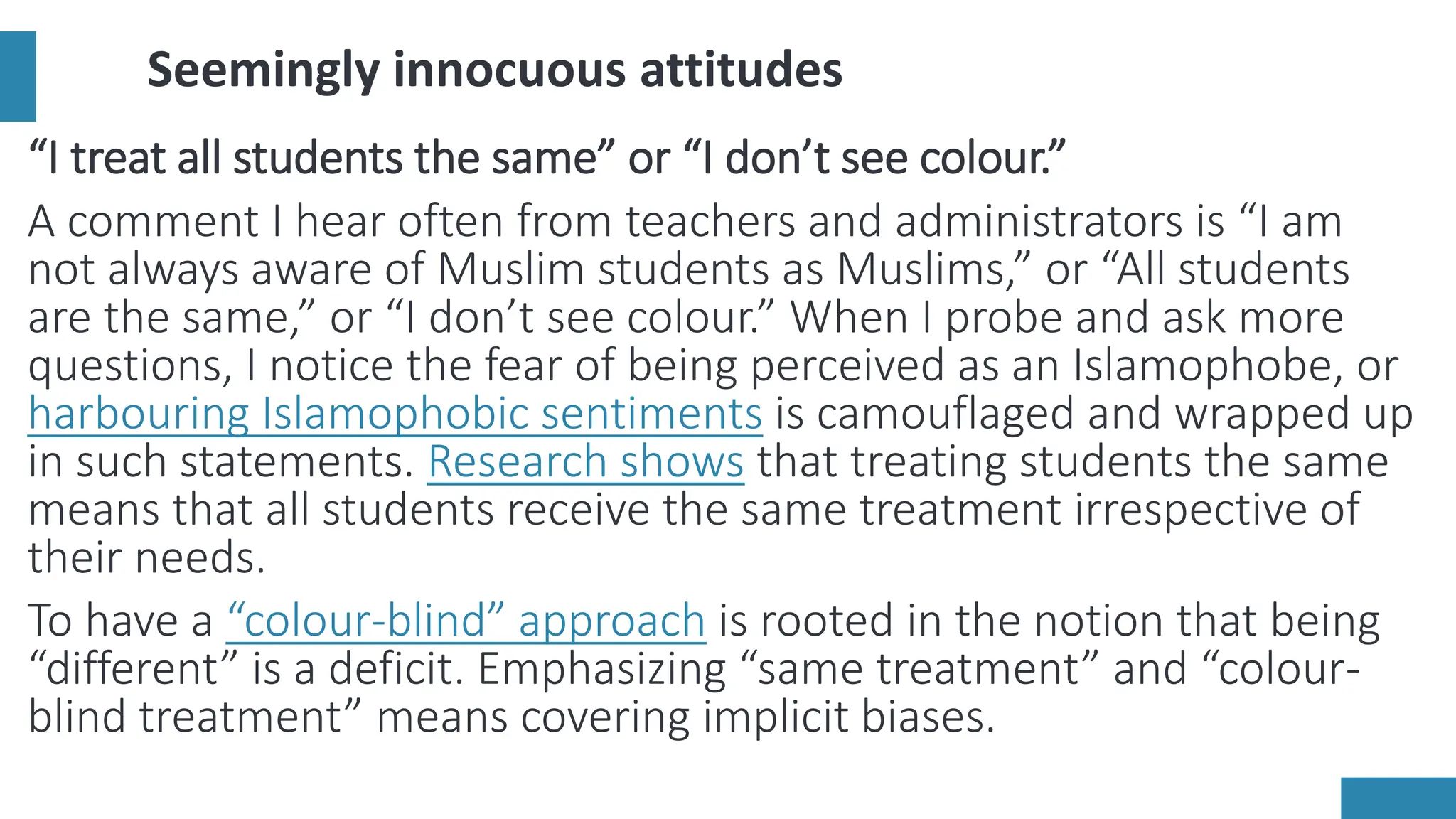Islamophobia in the Canadian Public and Schools | PPTX