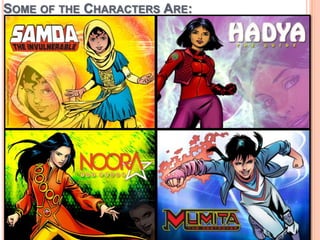 Muslim Comic Heroes supervised by Prof. Nasir Mirza created by Javaid ...