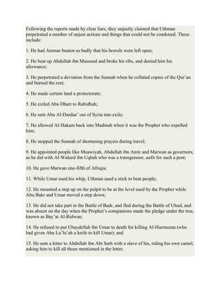 Muslim khalifa | PDF
