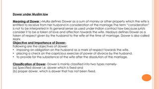 Overview of Muslim Law in Indian scenario | PPT