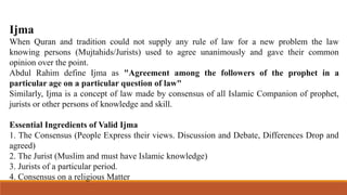 Muslim Law Lecture 1 Sources Primary and Secondary Sources | PPT