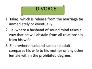 Muslim marriage act | PPTX