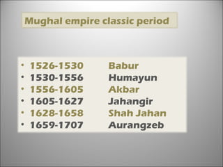 Muslim mughal era_india | PPS