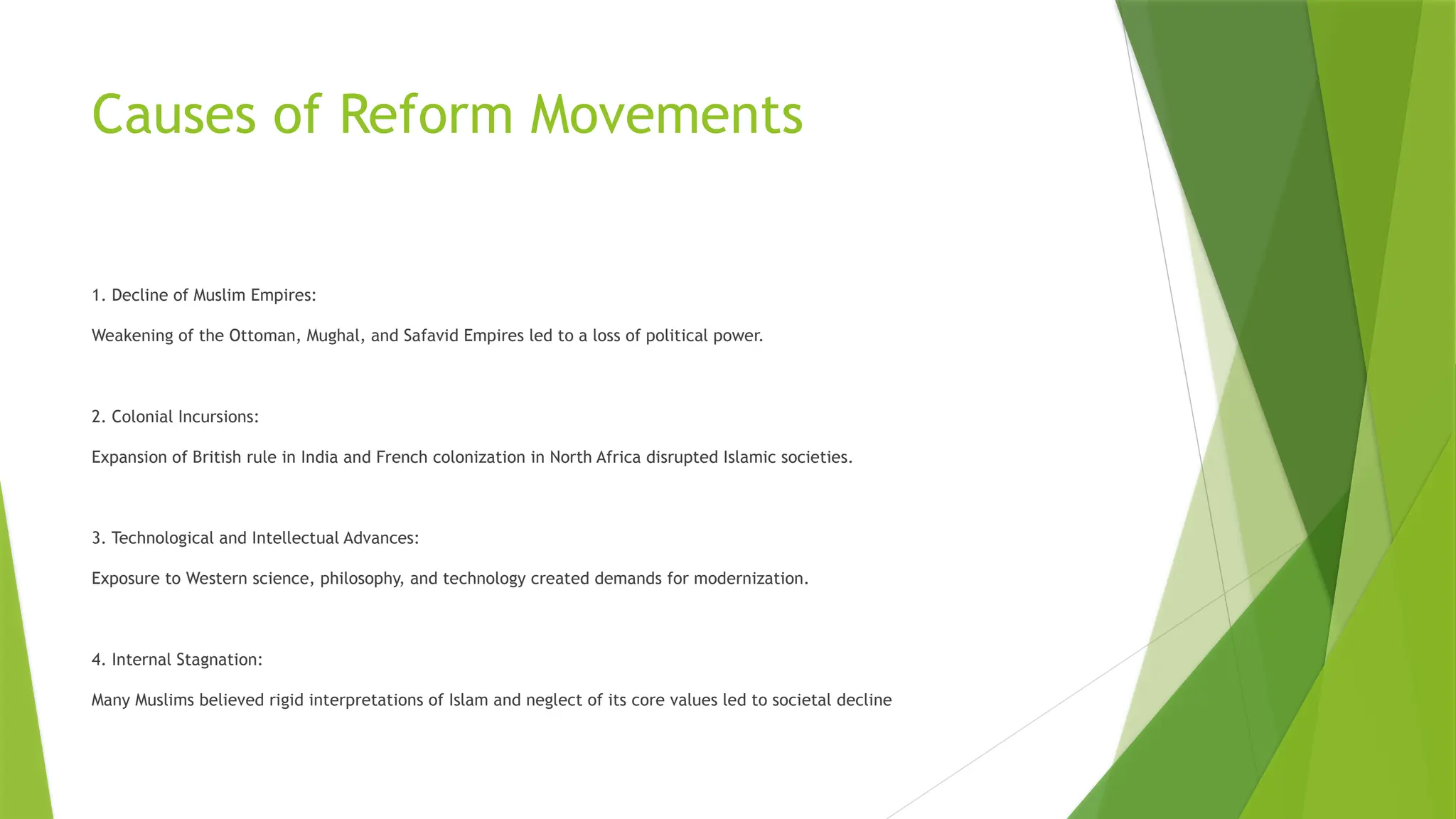Muslim Reform Movements in the 19th Century - History Presentation (1).pptx