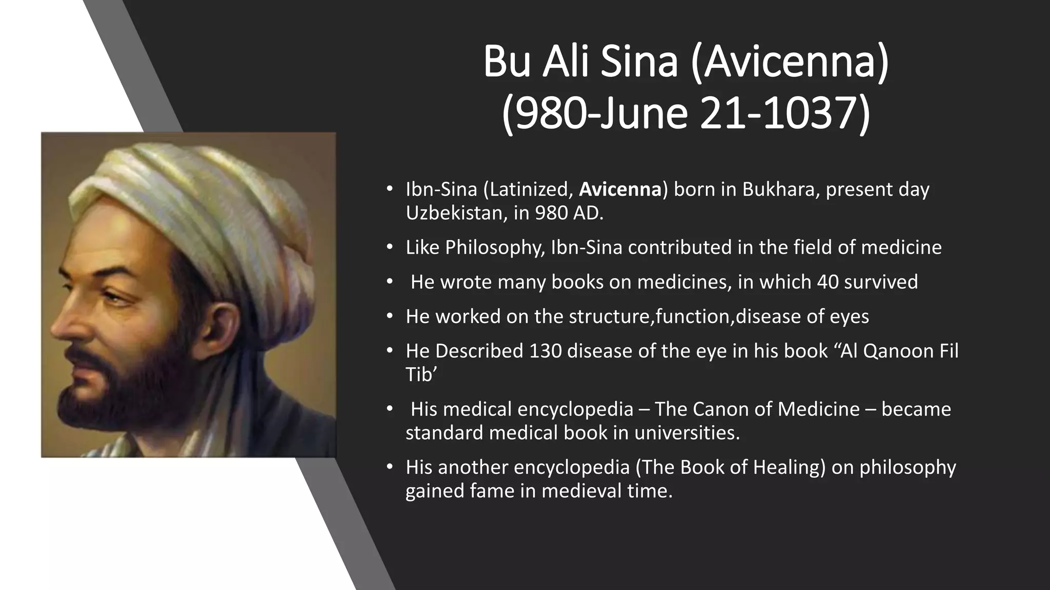 The Contribuation of Muslim Scientist In Biology | PPTX