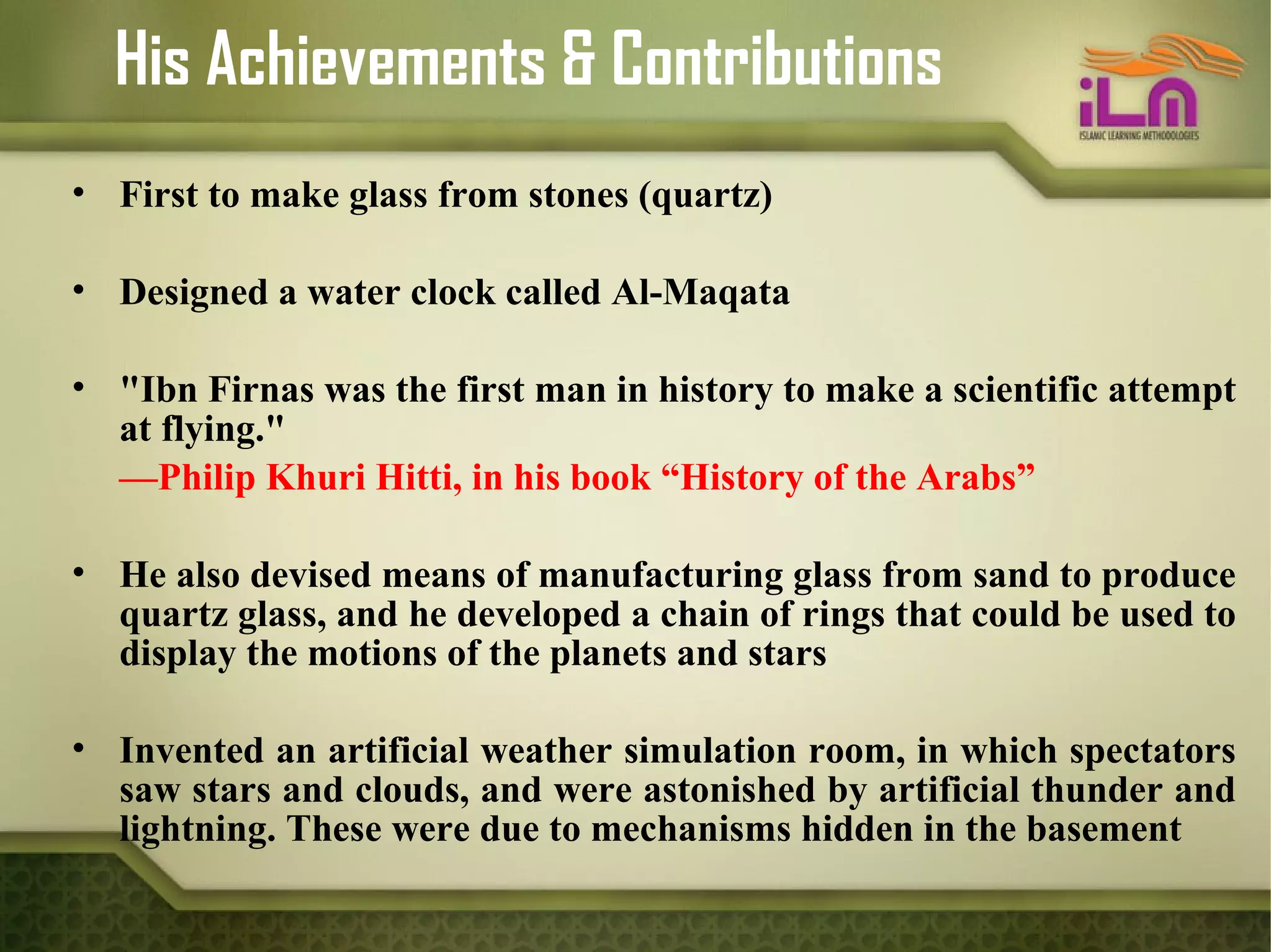 Muslim scientistswithbackground | PPT