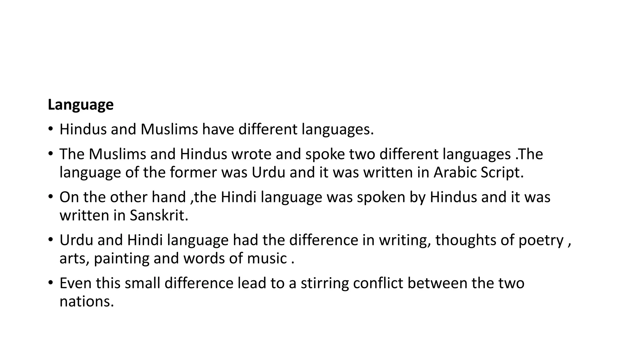 Muslim separitism | PPTX