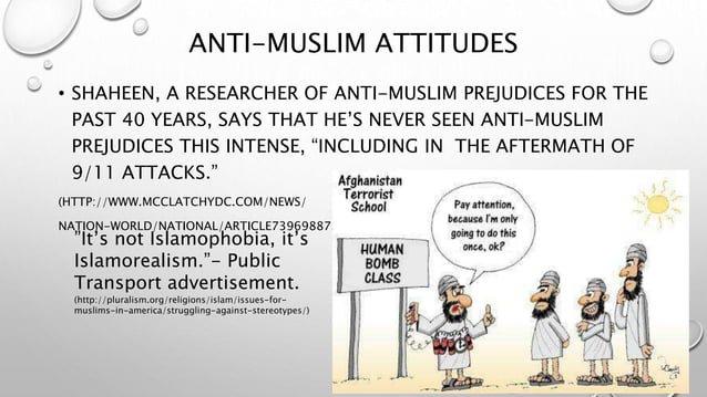 Muslim stereotypes portfolio 3 | PPTX