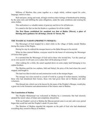 Muslims' three sacred mosques (masjids). english | DOC | Islam ...