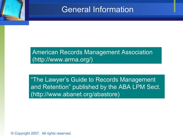 Designing A Compliant Record Retention Policy | PPT | Business ...