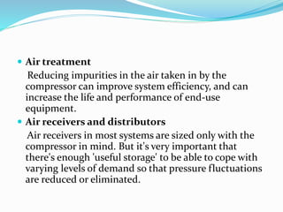 ppt on compressed air system and air trimming | PPTX