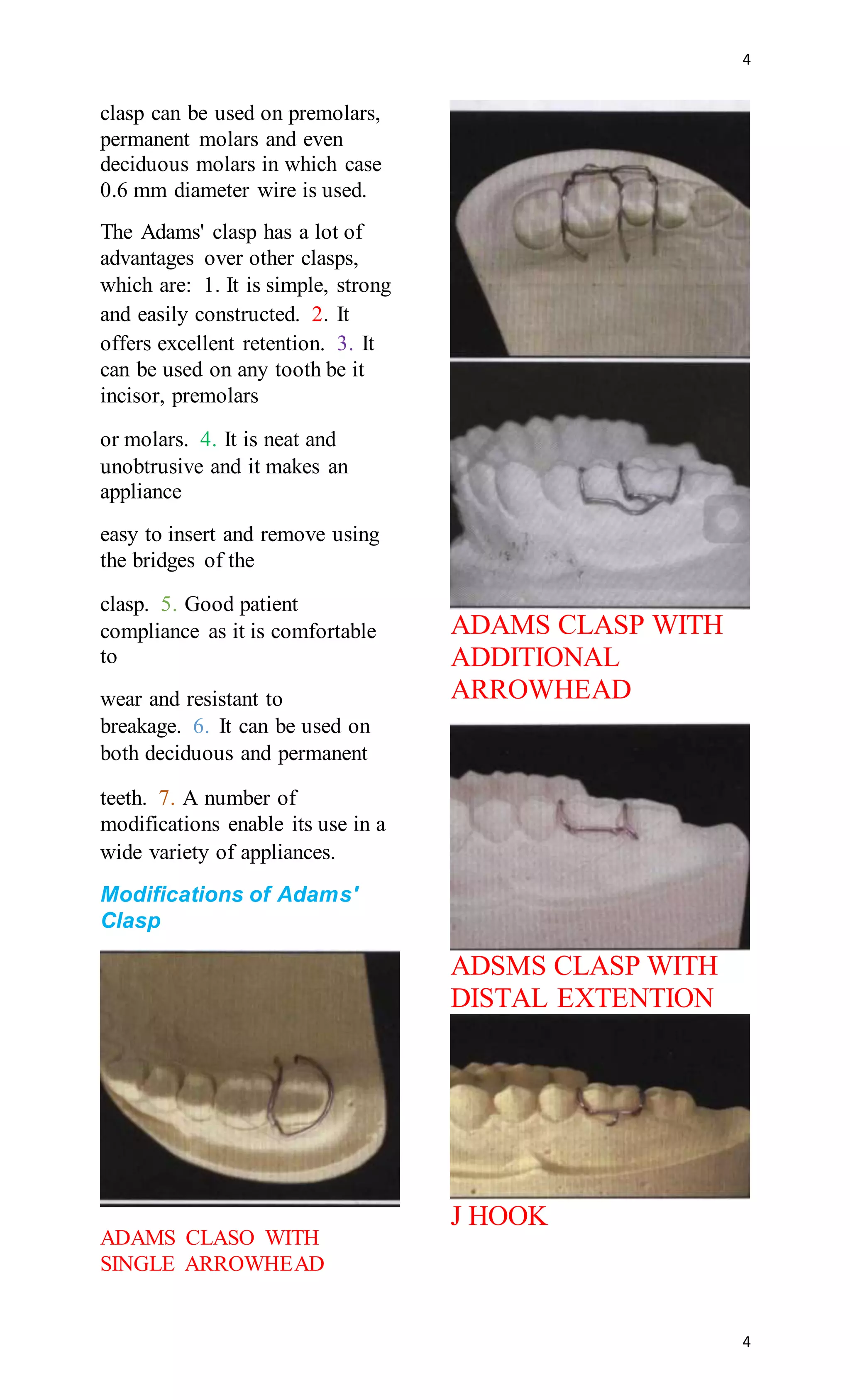 Removable orthodontic appliances part 2 | DOCX