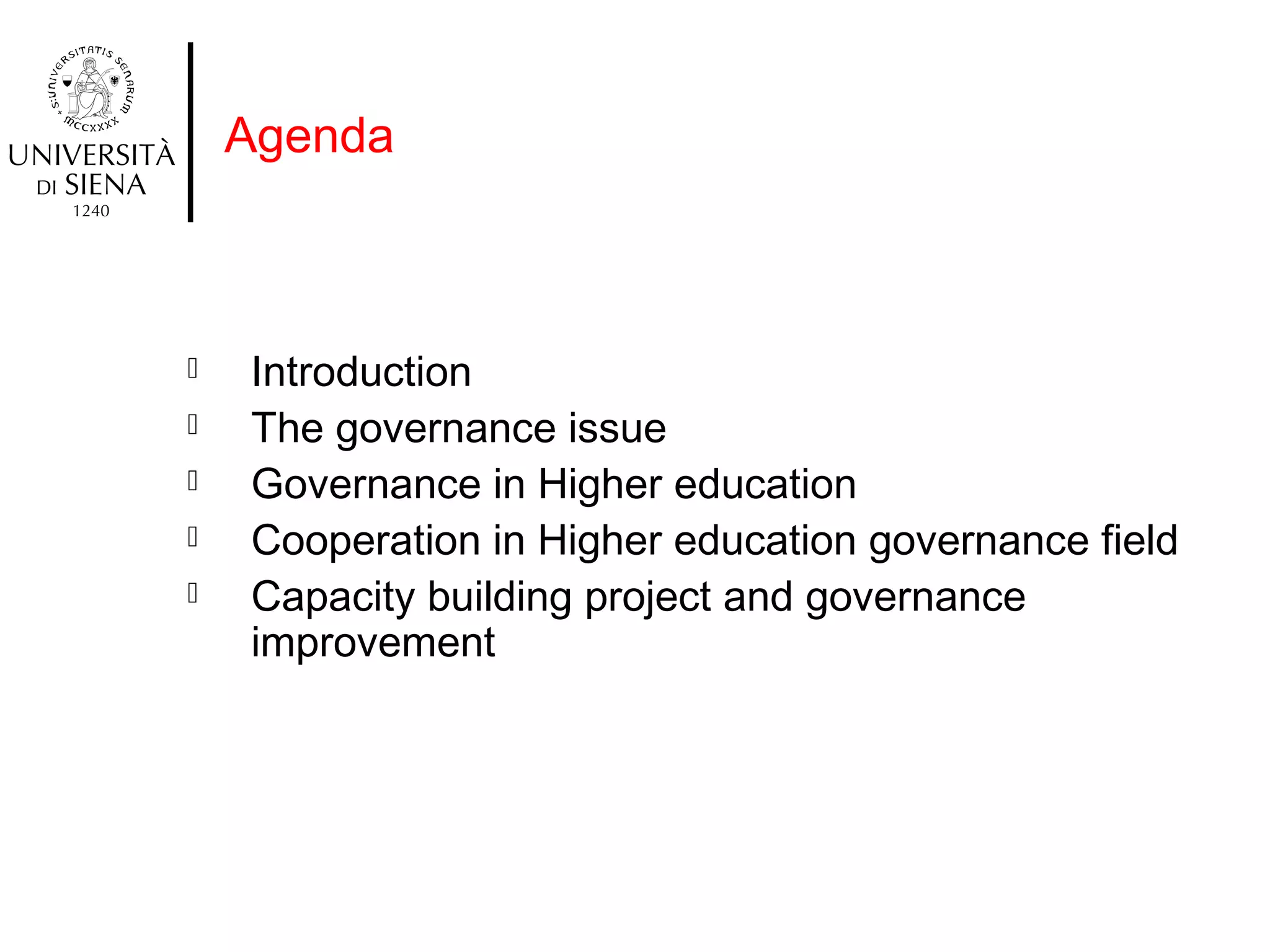 Higher Education and Governance | PPT