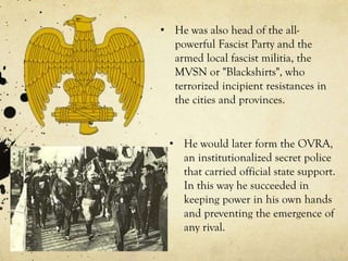 Mussolini | PPTX
