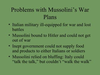 Mussolini | PPT