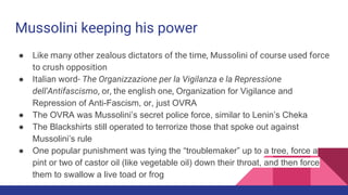 Mussolini | PDF