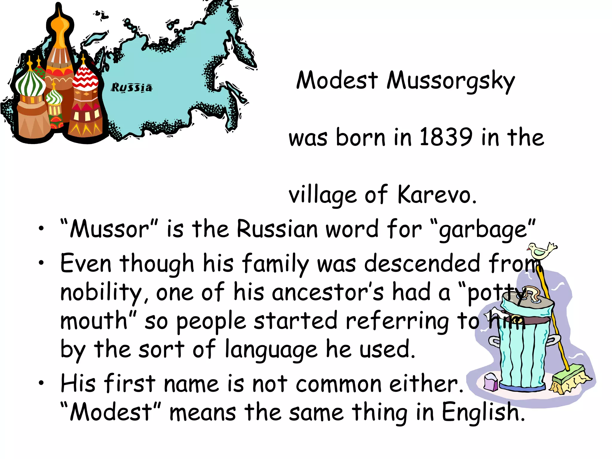 Mussorgsky | PPT