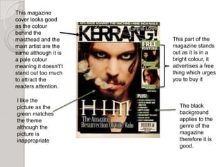 Magazine Analysis | PPTX