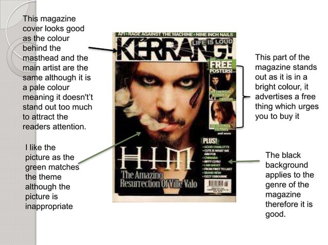 Magazine Analysis | PPTX