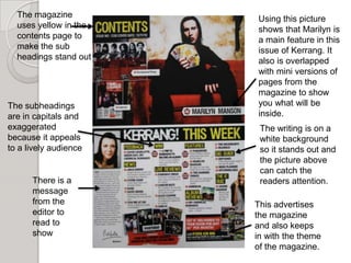 Magazine Analysis | PPTX