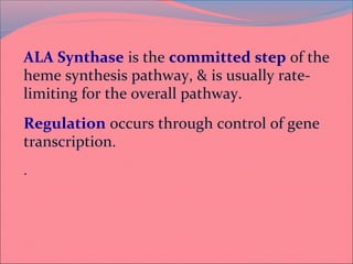 HEME METABOLISM MUHAMMAD MUSTANSAR | PPT