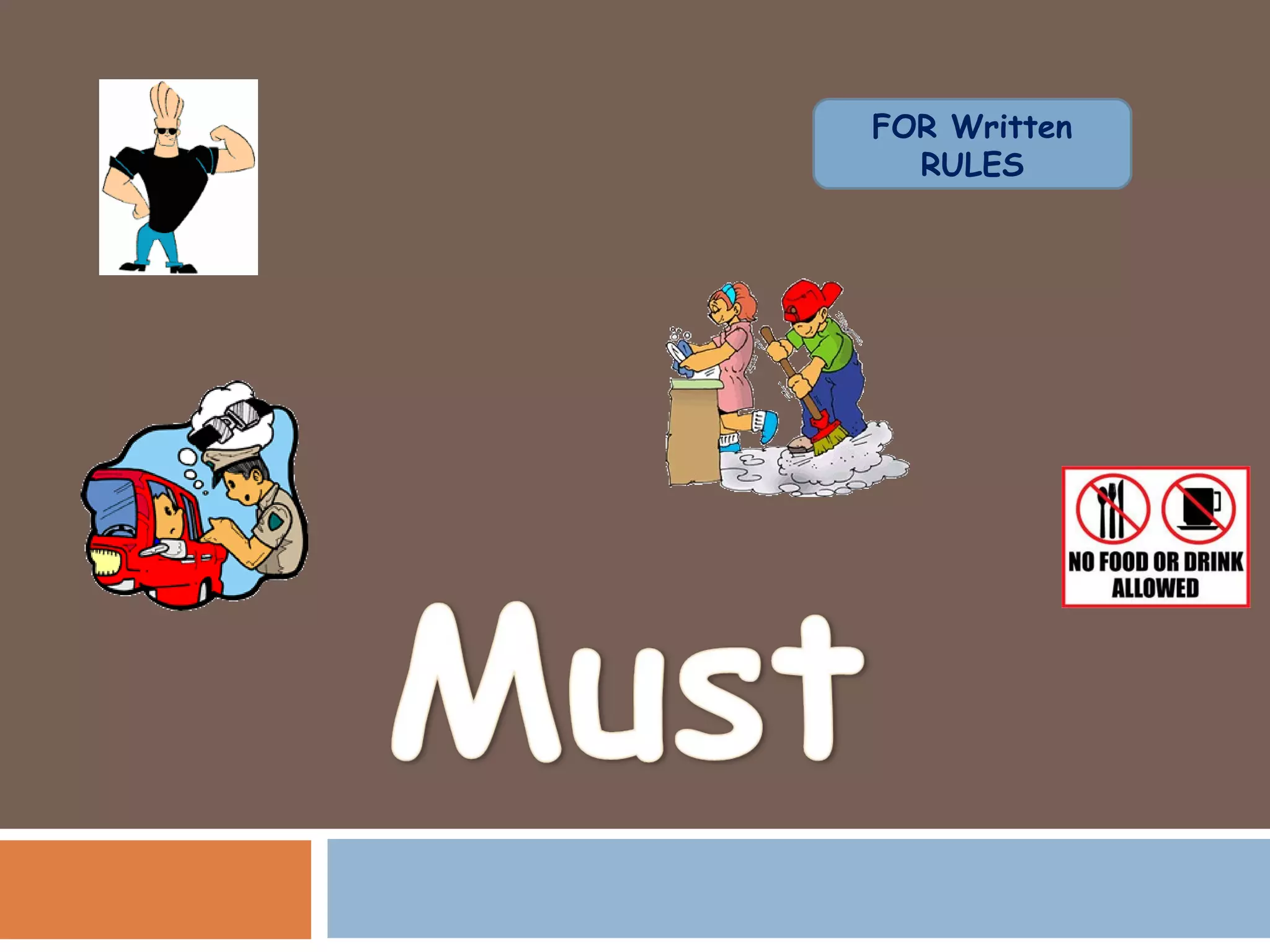 Must mustn't | PPT