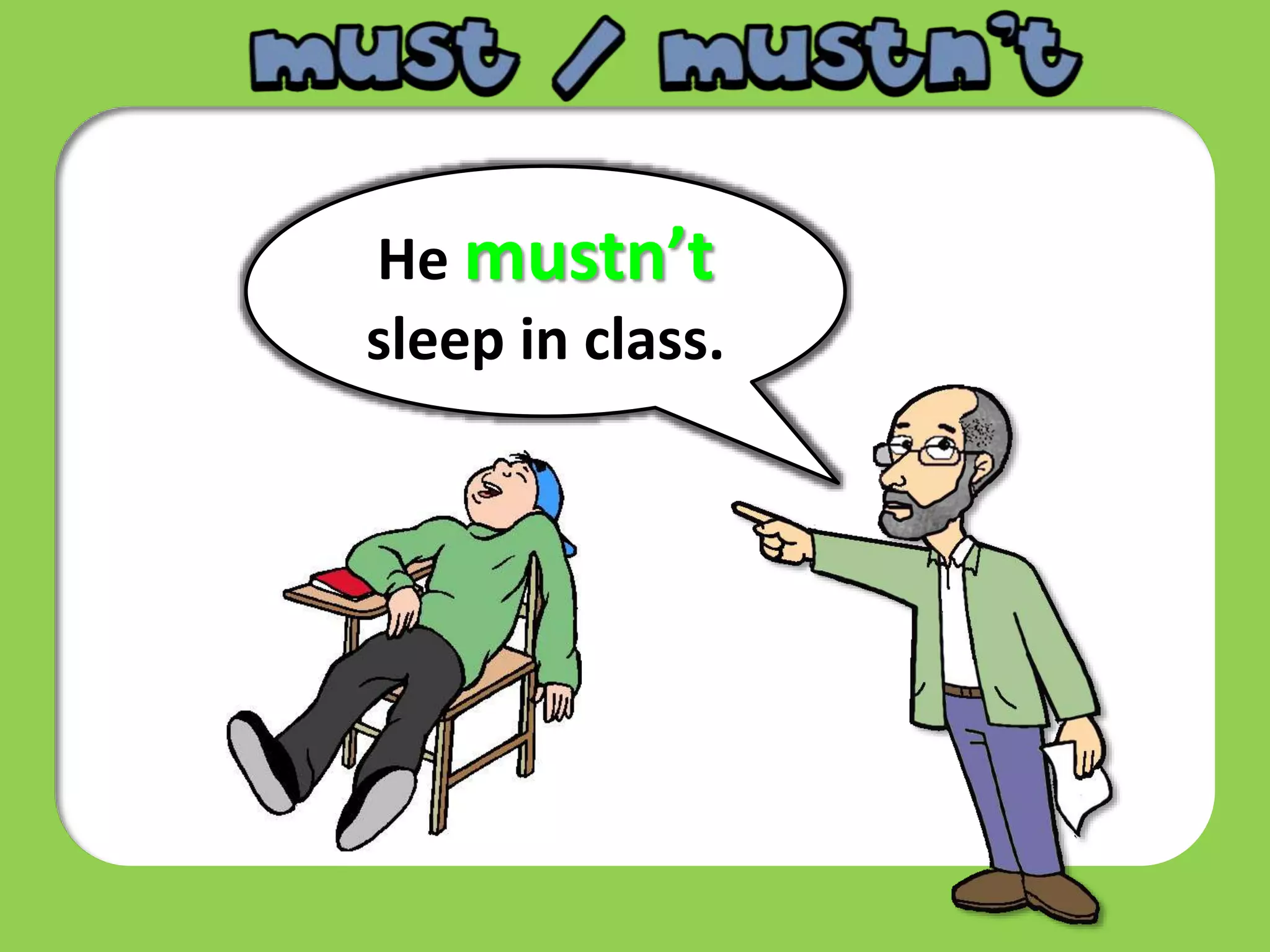 Must mustnt-ppt-flashcards-fun-activities-games-games 43762 | PPT