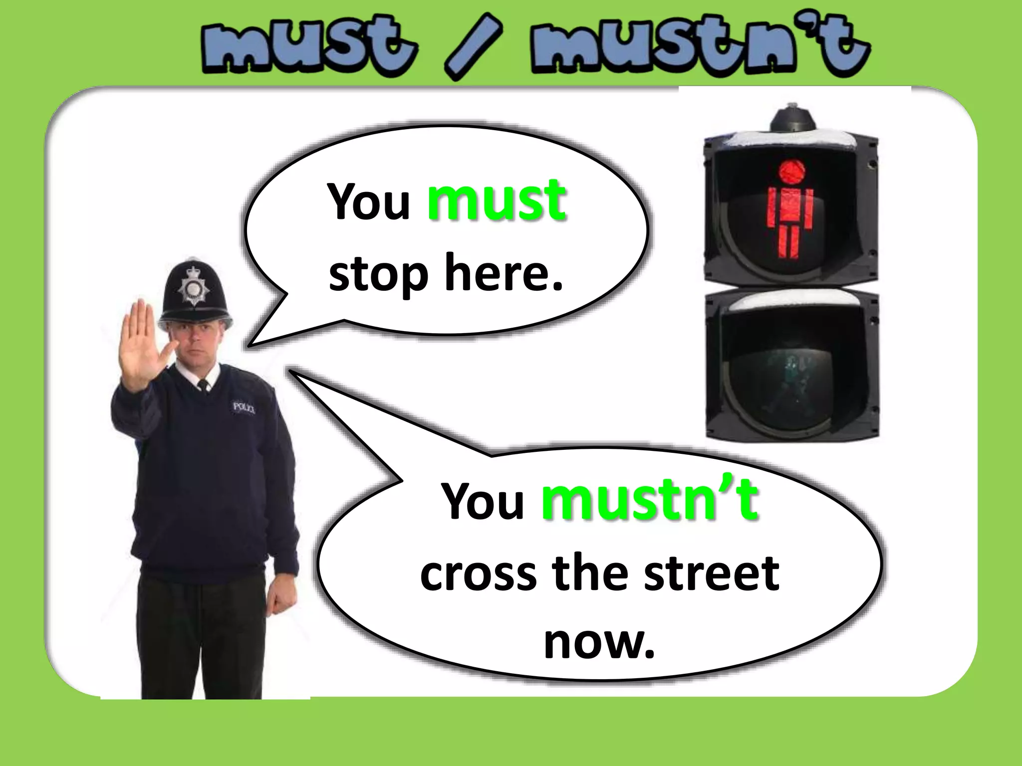 Must mustnt-ppt-flashcards-fun-activities-games-games 43762 | PPT