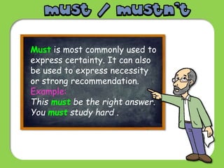 Must mustnt-ppt-flashcards-fun-activities-games-games 43762 | PPT