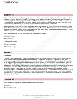 Must-Use Naplex Practice Questions for Better Results | PDF