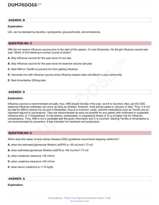 Must-Use Naplex Practice Questions for Better Results | PDF