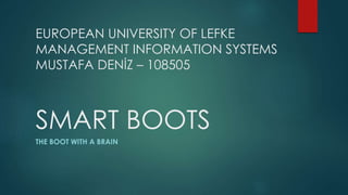 Smart Boots | PPT