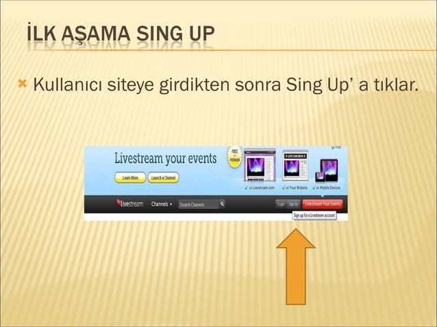 Mustafa Emre Livestream Sunum | PPT