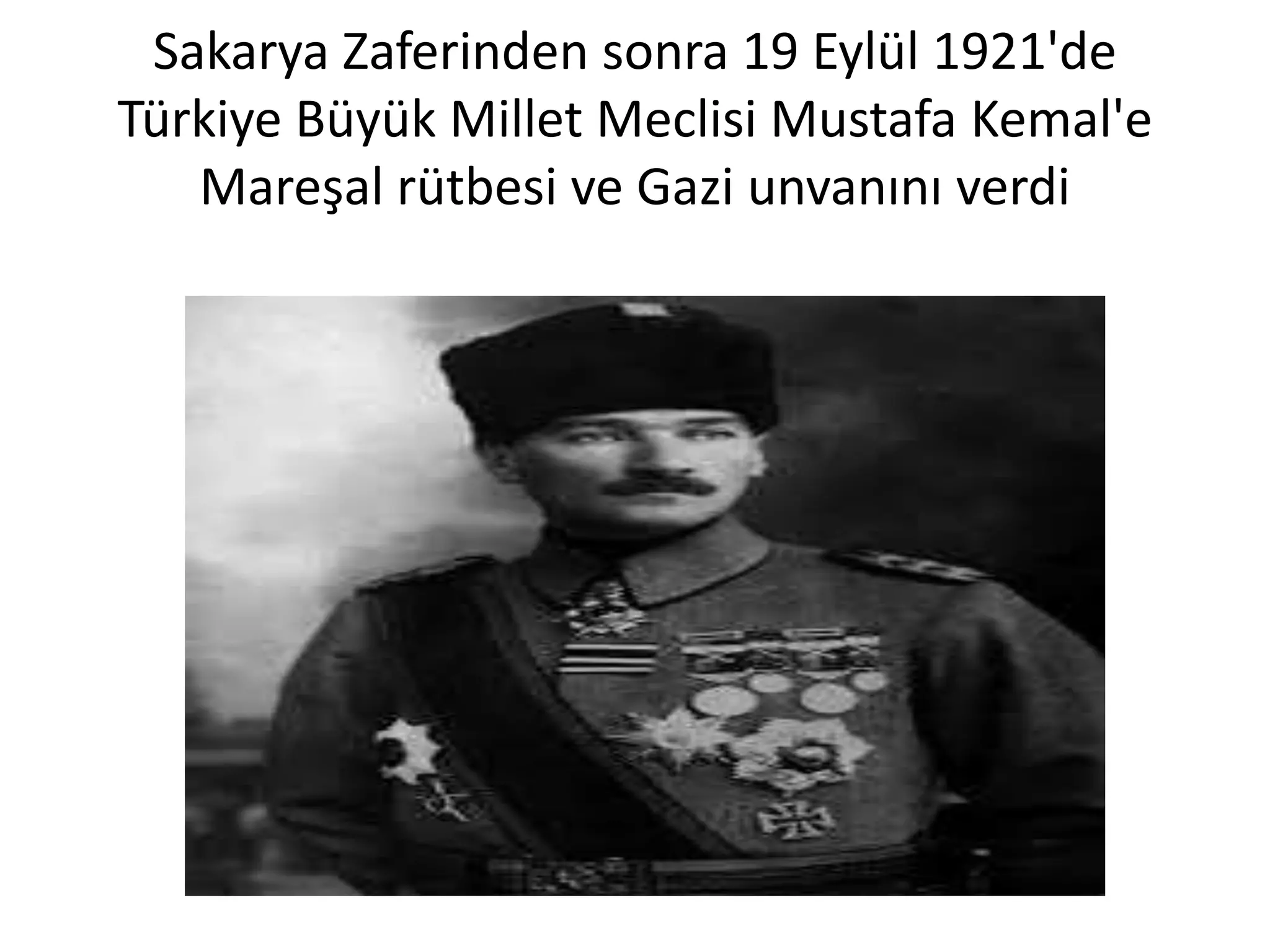 Mustafa kemal Atatürk hayatı - Great leader mustafa kemal atatürk life | PPTX