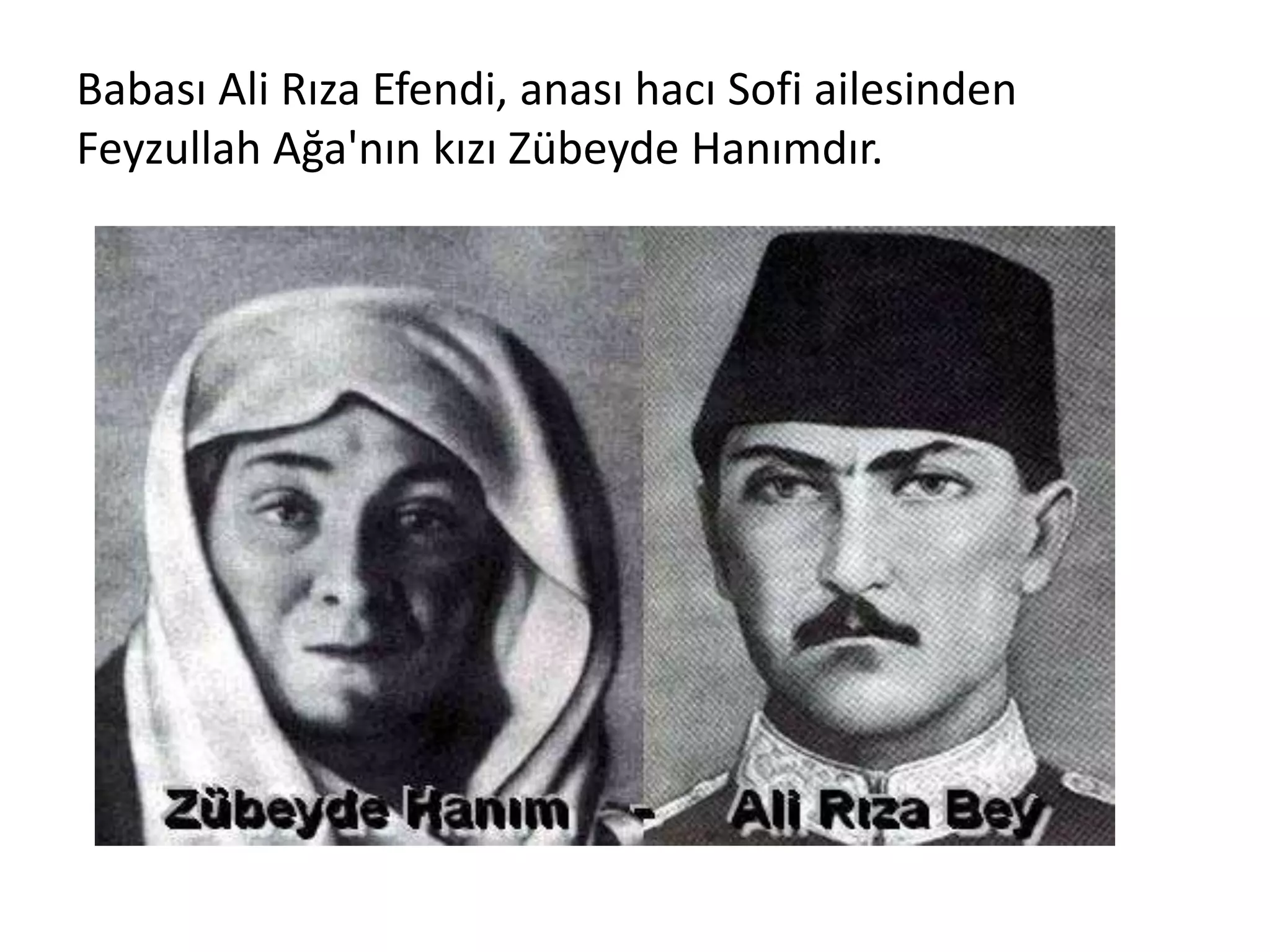 Mustafa kemal Atatürk hayatı - Great leader mustafa kemal atatürk life | PPTX