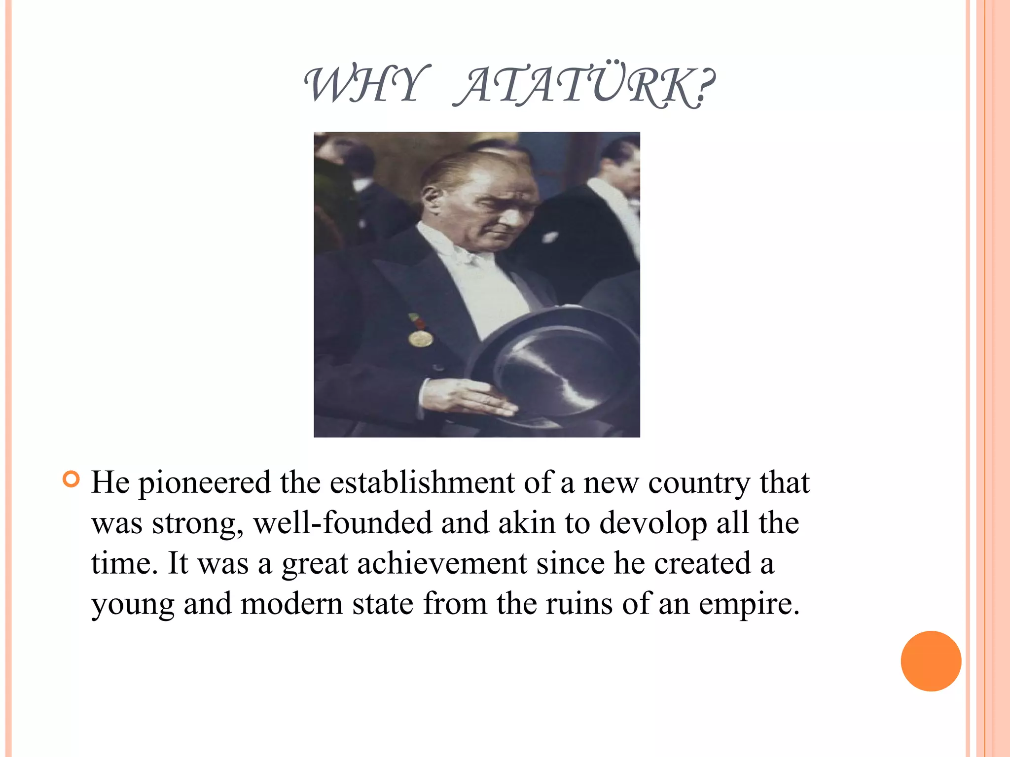 Mustafa Kemal Ataturk Presentation Turkey | PPT