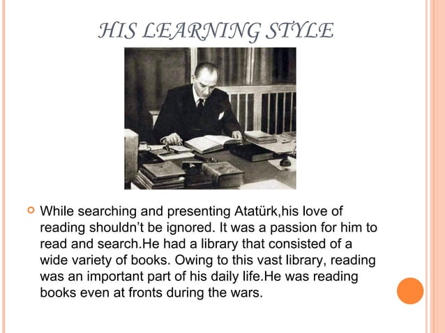 Mustafa Kemal Ataturk Presentation Turkey | PPT