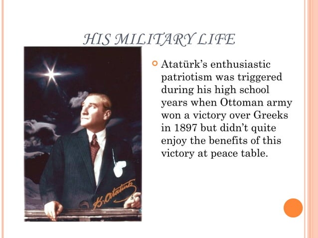 Mustafa Kemal Ataturk Presentation Turkey | PPT