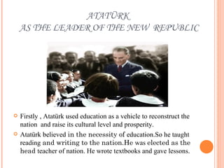 Mustafa Kemal Ataturk Presentation Turkey | PPT