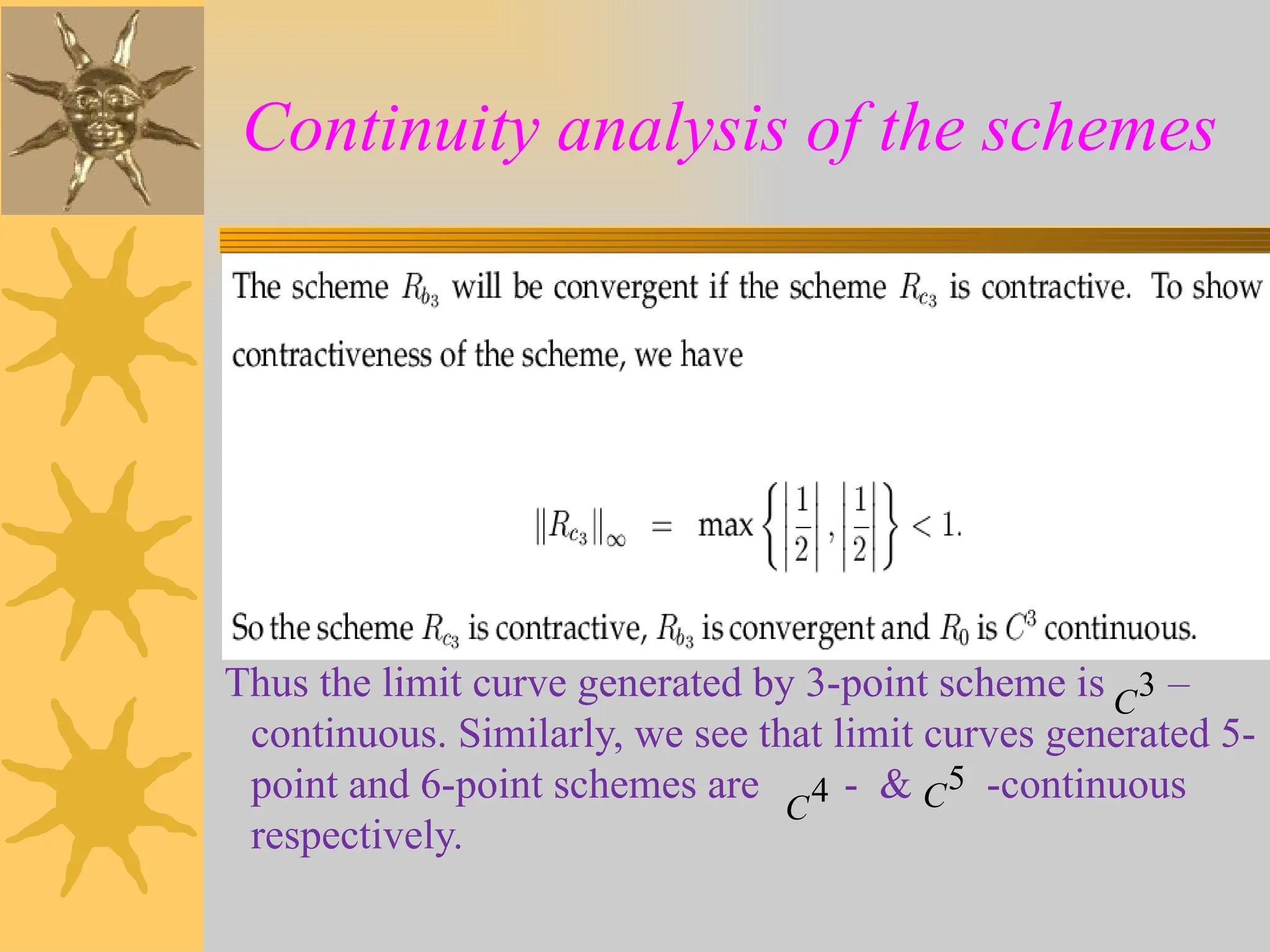 Binary Subdivision Schemes for curve Modeling | PPT