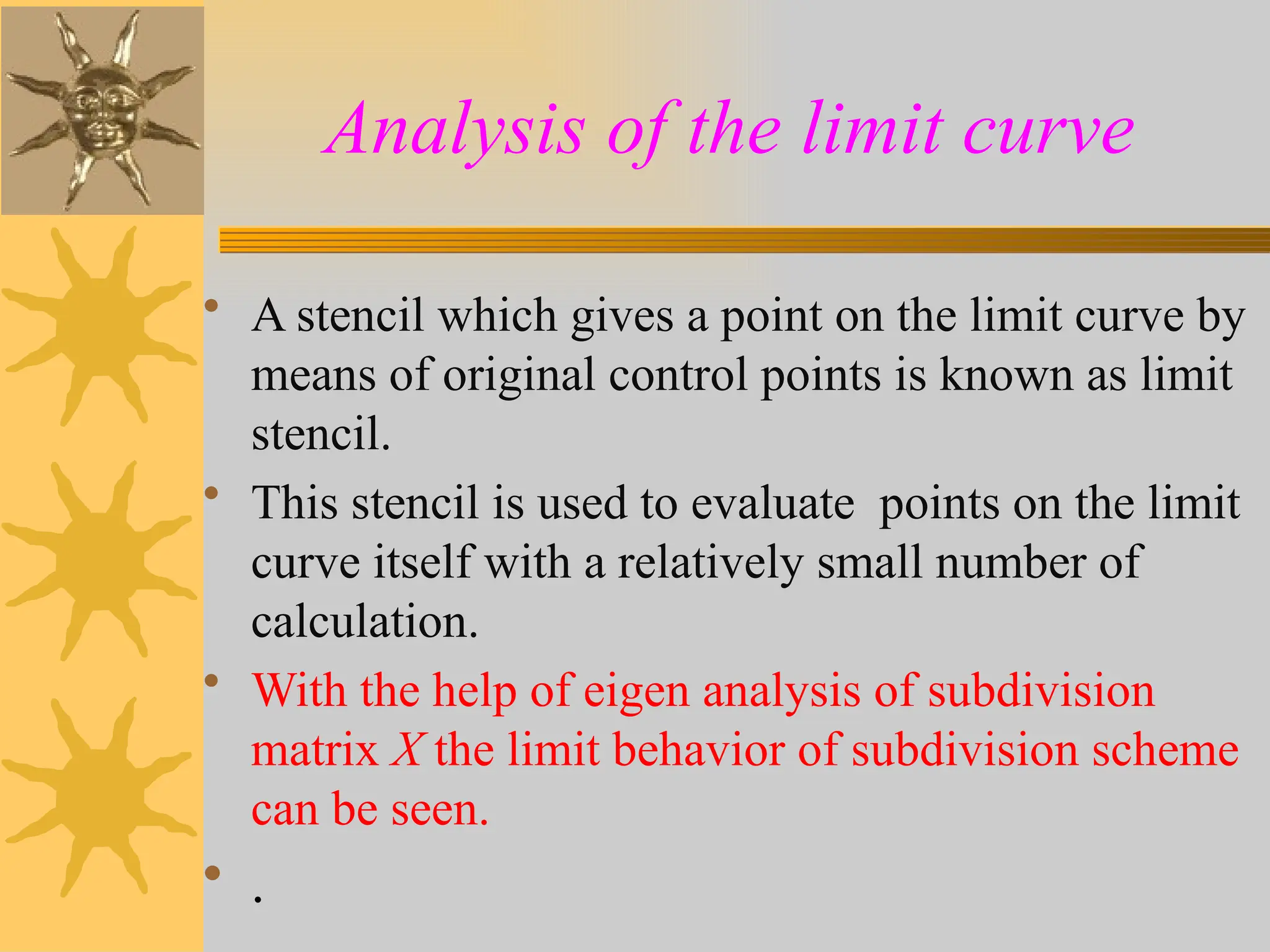 Binary Subdivision Schemes for curve Modeling | PPT