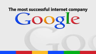 Story of Google: The Most Successful Internet Company | PPTX