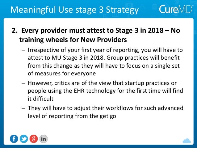 Mu stage 3 did the cms finally get it right