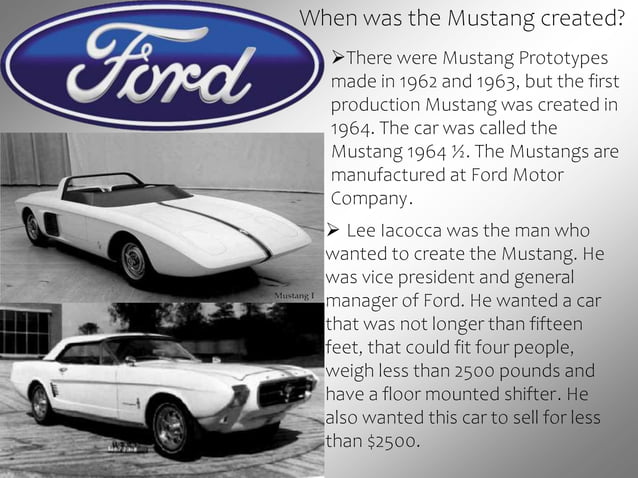 Mustang history.pptx | Auto Racing | Sports